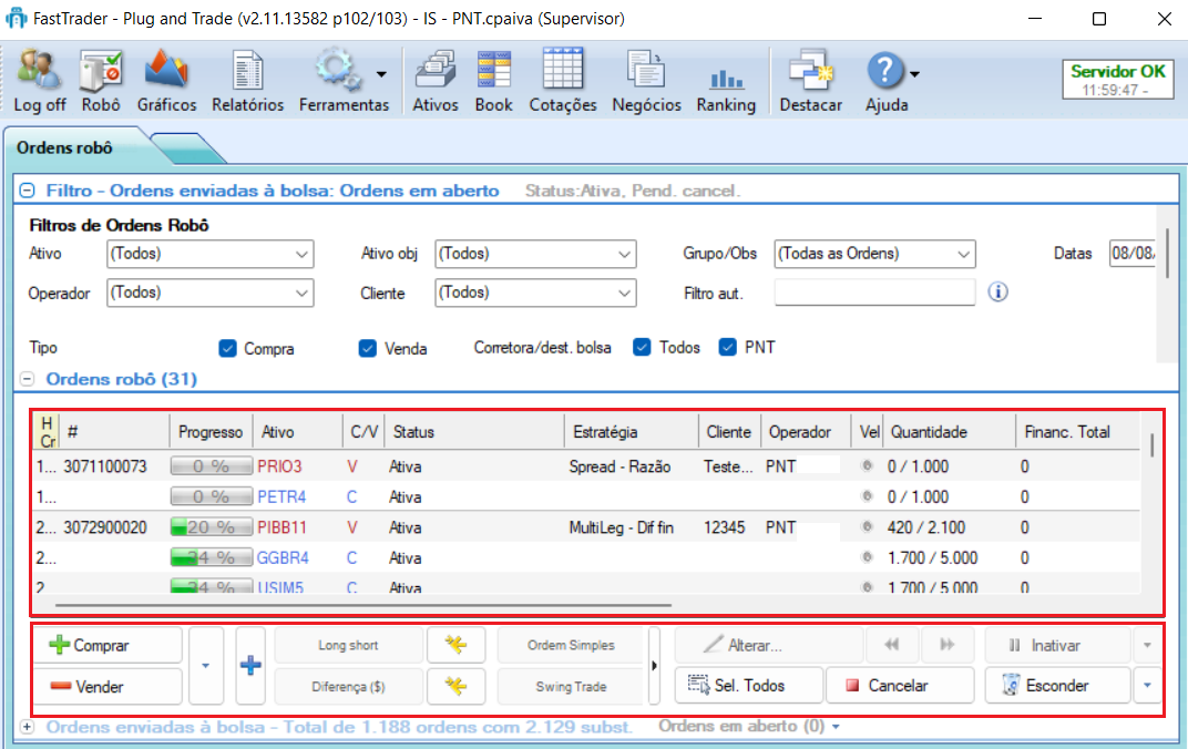Primeiros passos com o PnT FastTrader – Plug and Trade